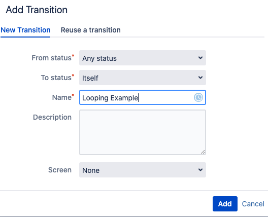 How to create a No-Transition Transition - Atlassian Community
