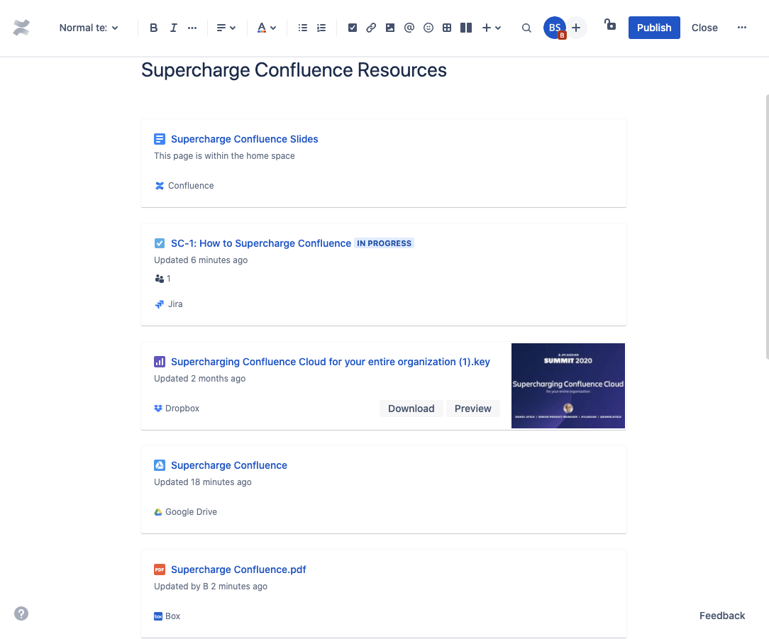 Smart Links, a richer way to hyperlink - Page 2 - Atlassian Community