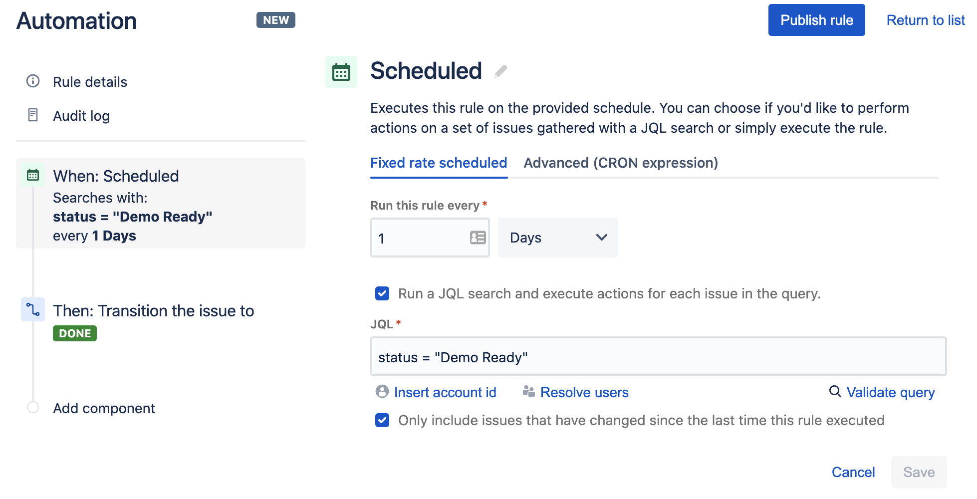 User Story Status Transition - Automation Possible...