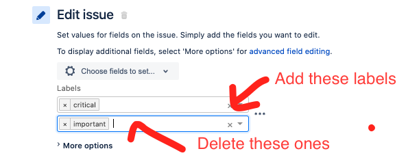 Solved Using Automation To Delete A Specific Label