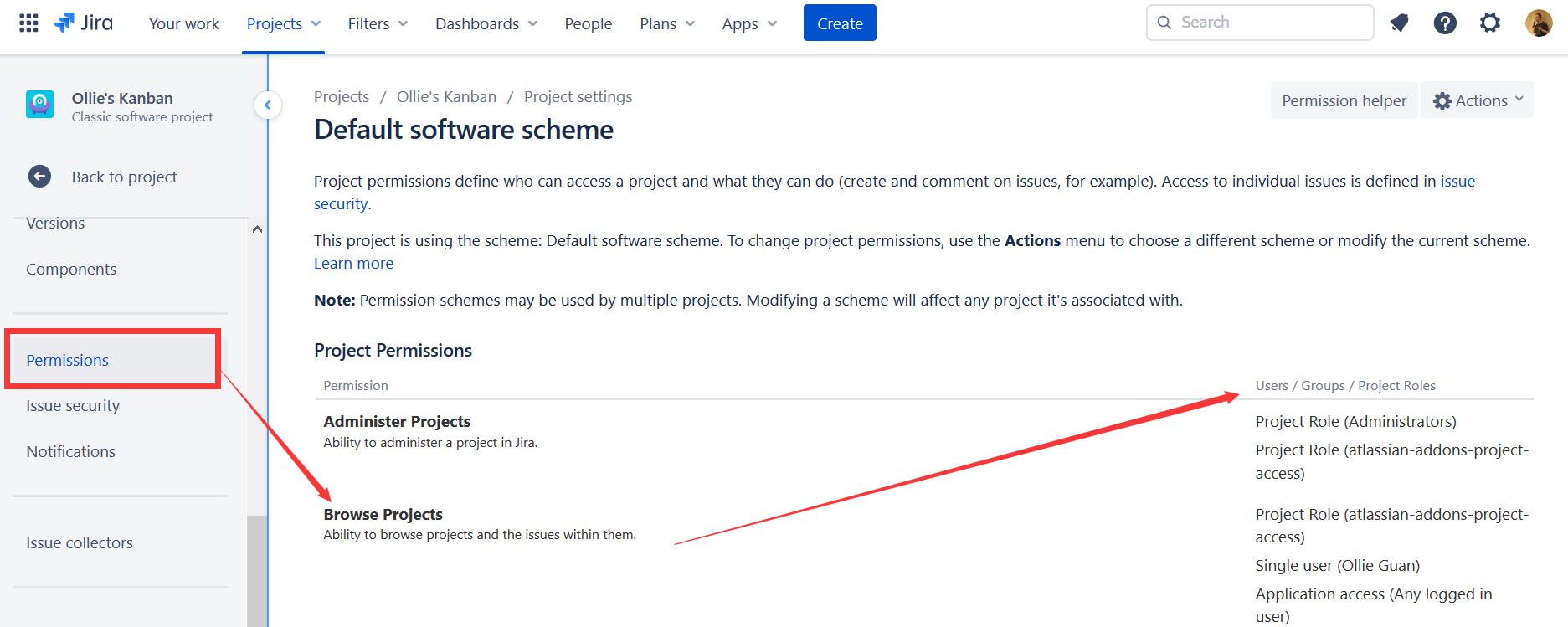 Solved: Classic business project access to the project tea...