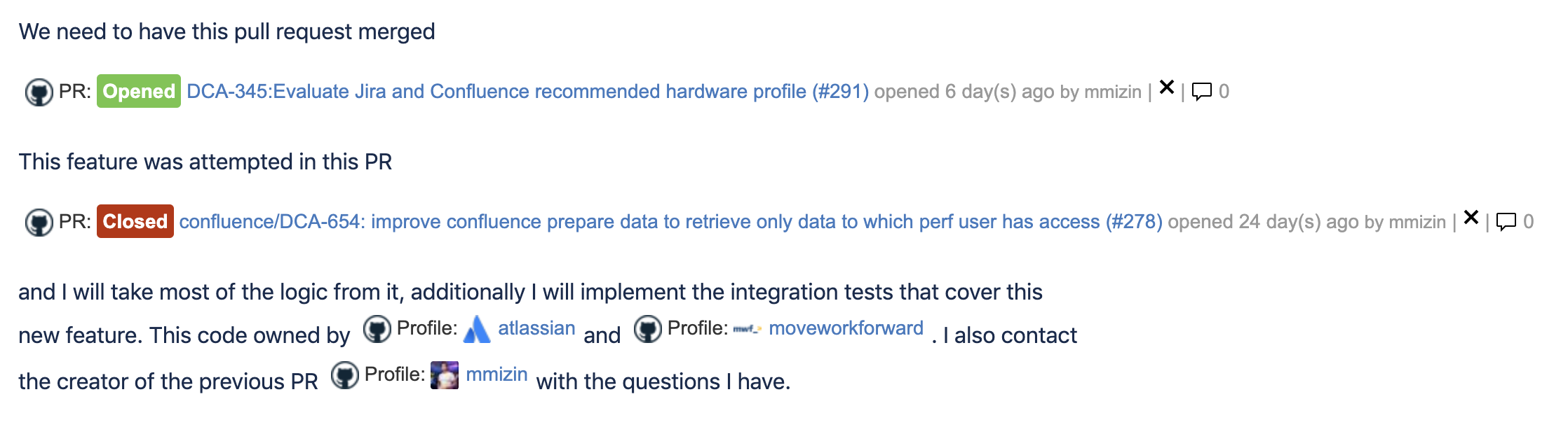 Bring information from GitHub into Confluence - Atlassian Community