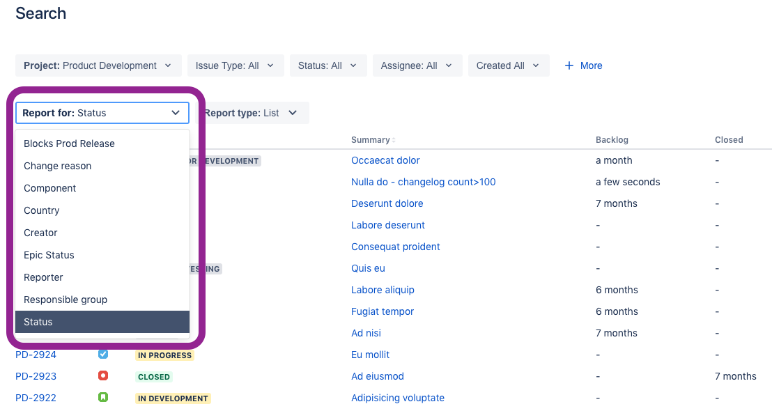 Tracking blocked issues in Jira