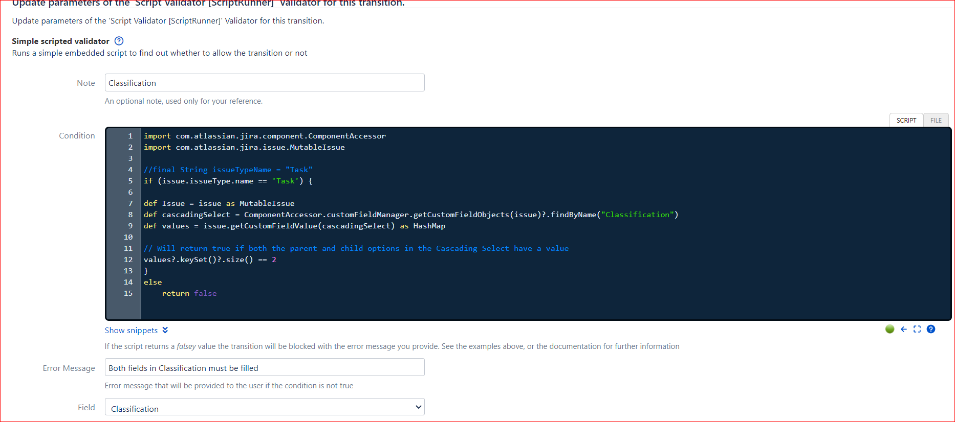 Solved How Do I Make Both Cascading Fields Required Based 2555