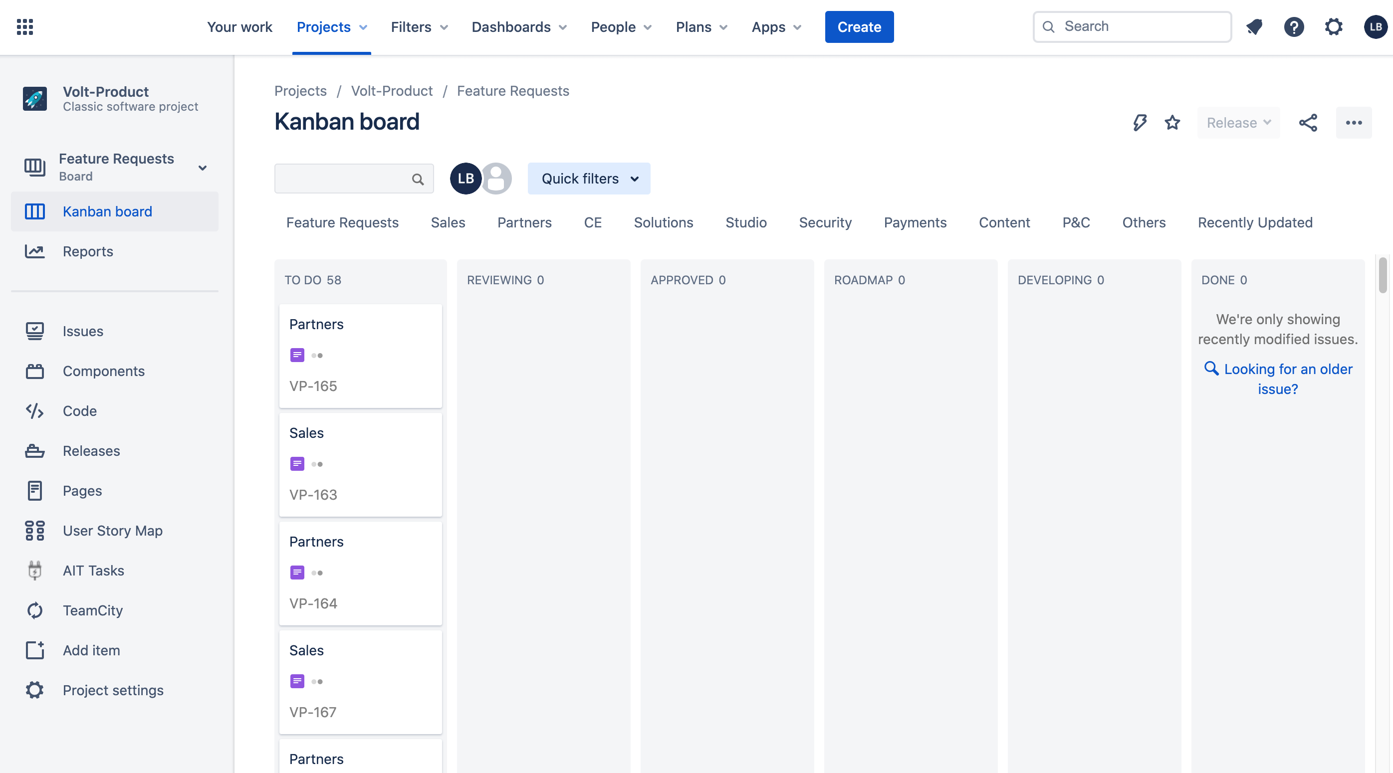 How do I apply specific customized fields to cards...