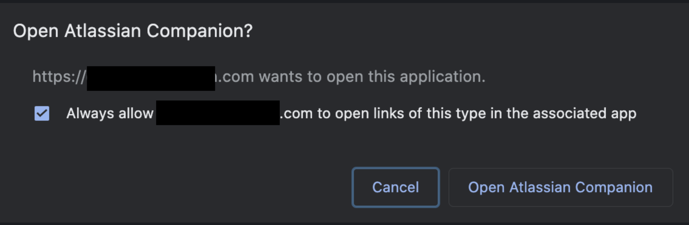 Companion App Won't Launch