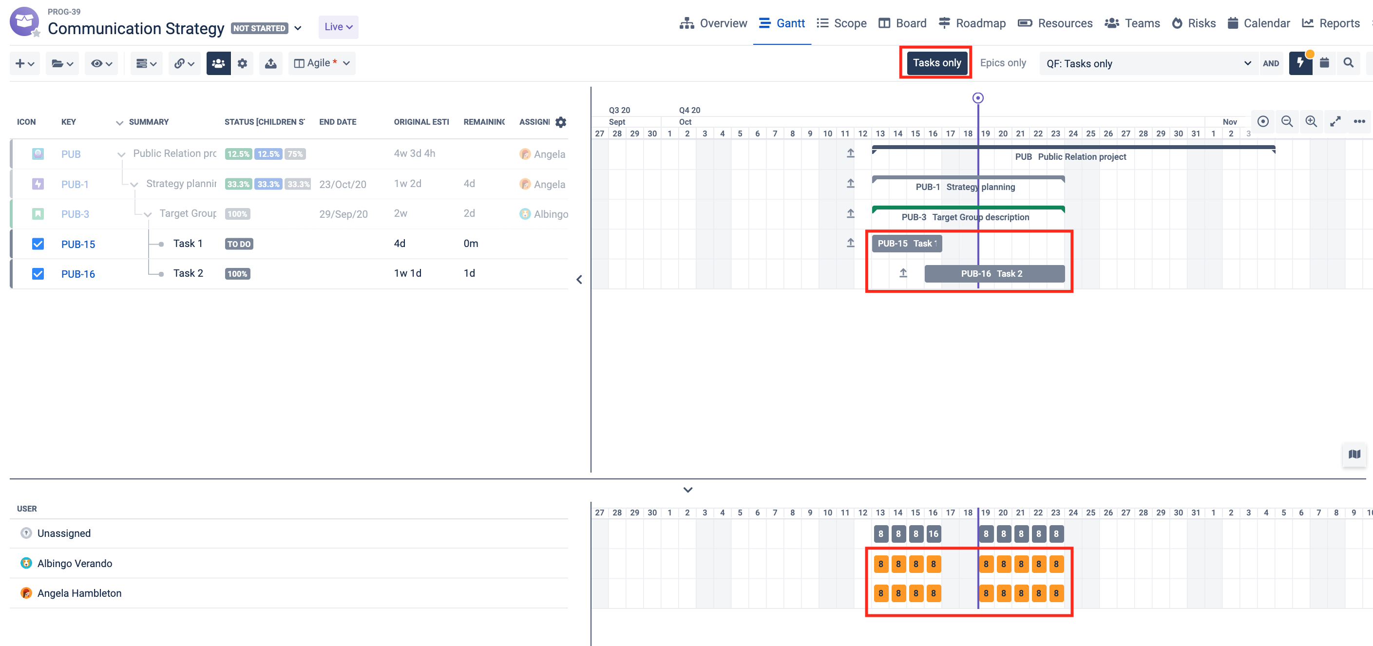 BigPicture Resource Allocation