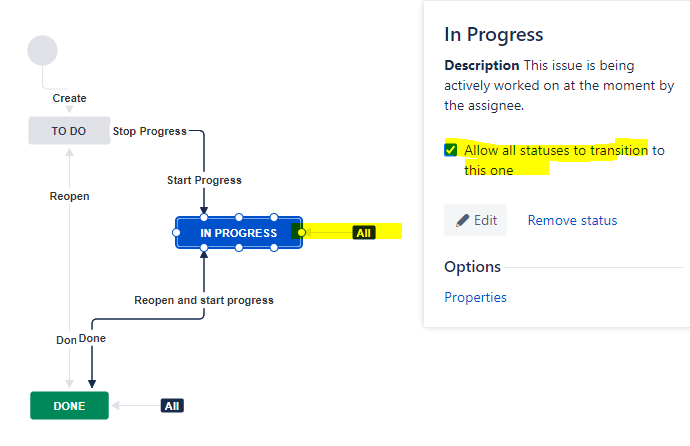 Solved: Duplicated transitions in status drop down