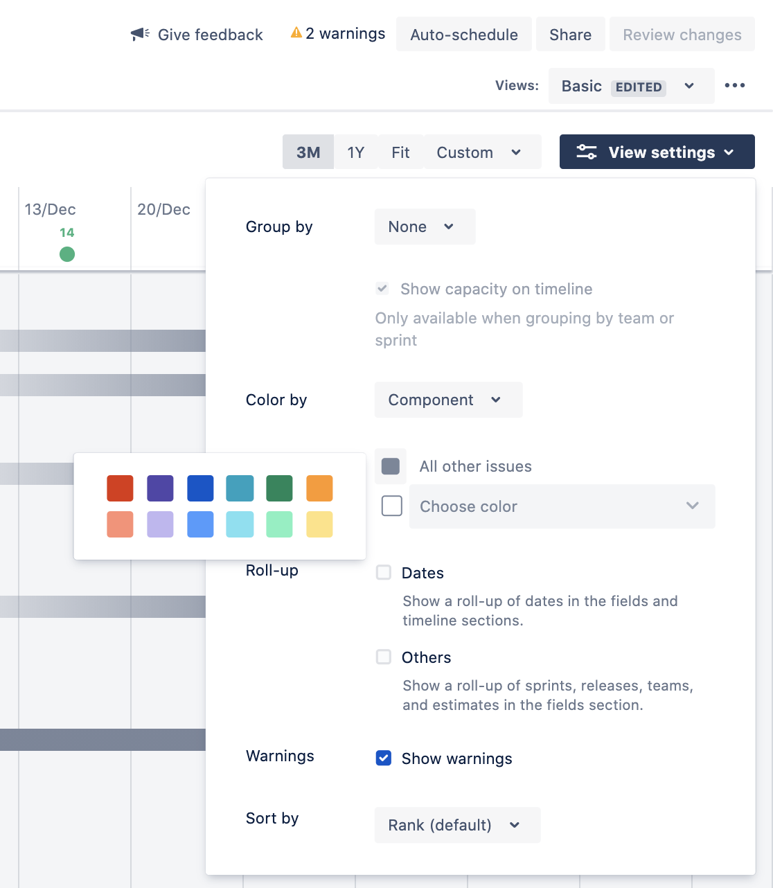 Can Epic Bar Colors be changed in Classic Jira Clo...