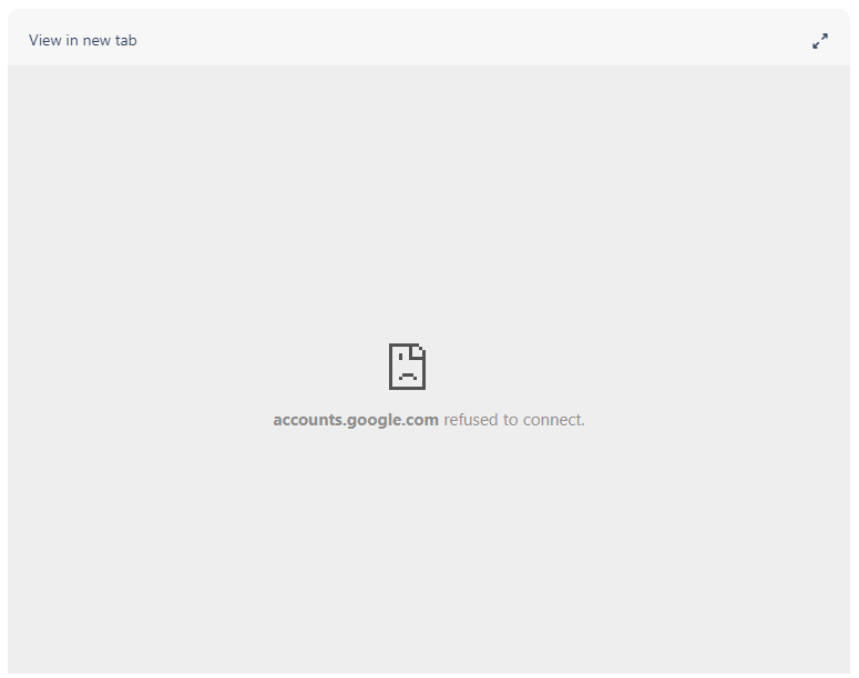 Google Drive doesn't show embedded documents