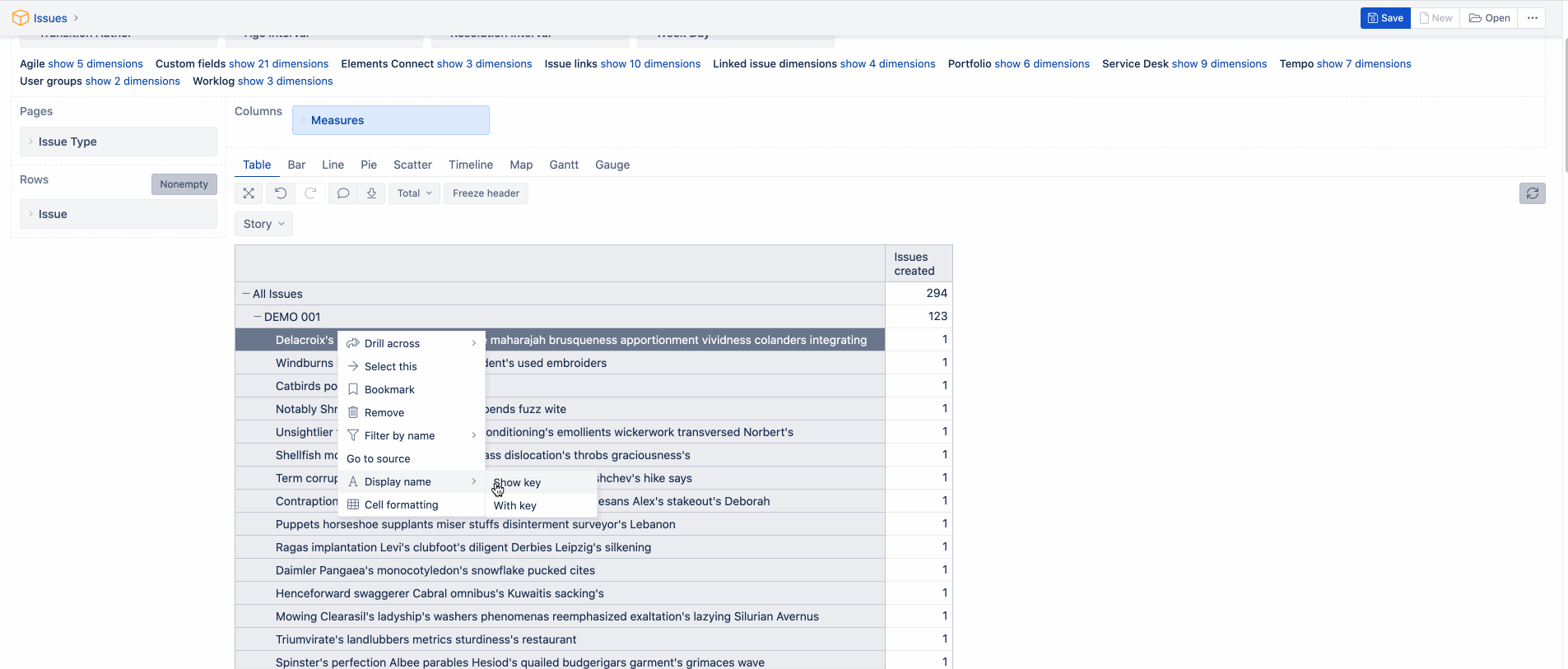 Solved: How to add "SUMMARY" field in eazyBI as dimension ...