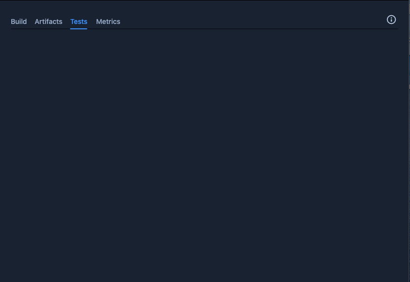 Empty Test Tab in Pipeline?