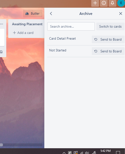 How to delete cards, no option anywhere
