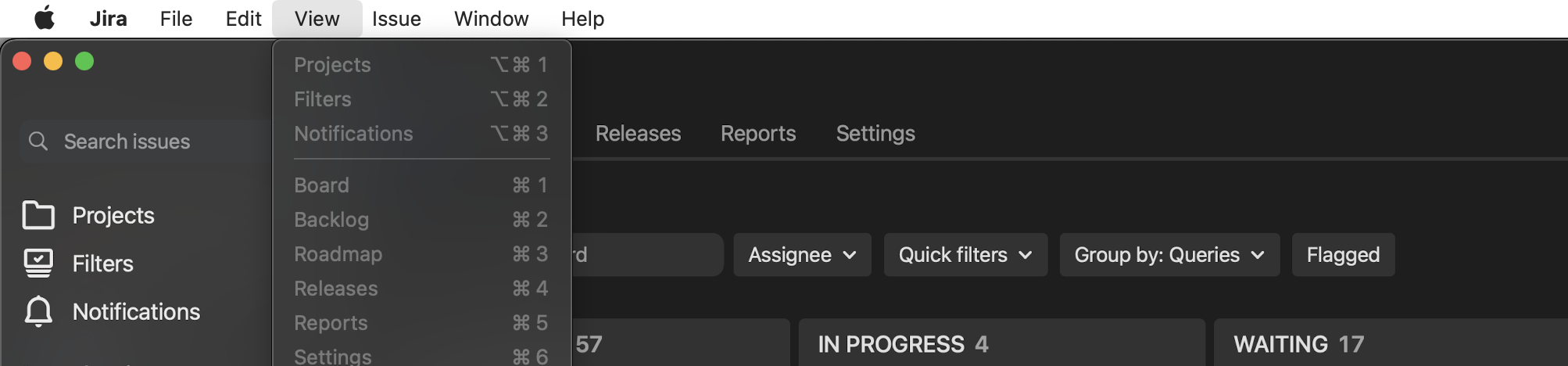 Jira Cloud for Mac Keyboard Shortcuts Broken