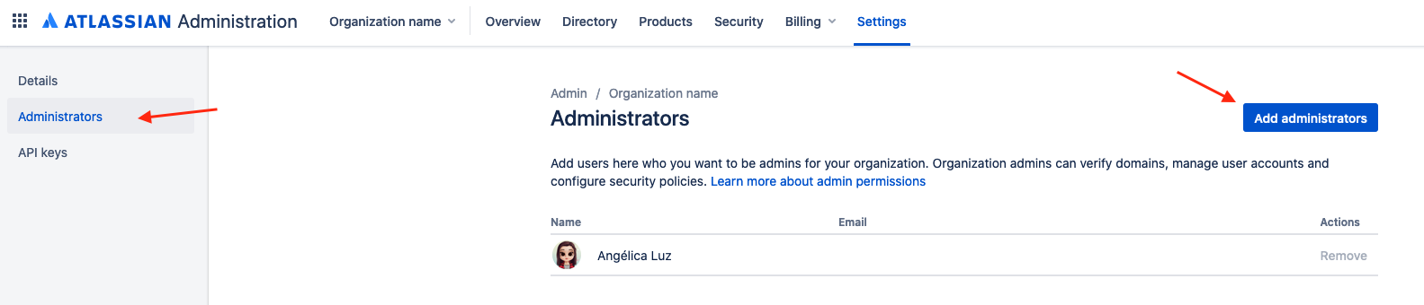 Solved: How to set org and site admin to user.