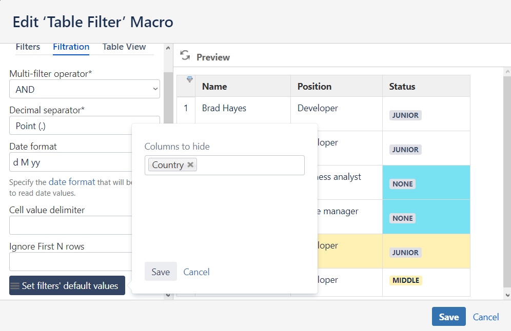 How to get table data