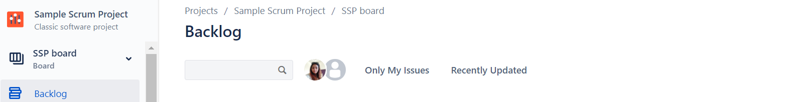 Solved: Enabling Epic Filter in Backlog