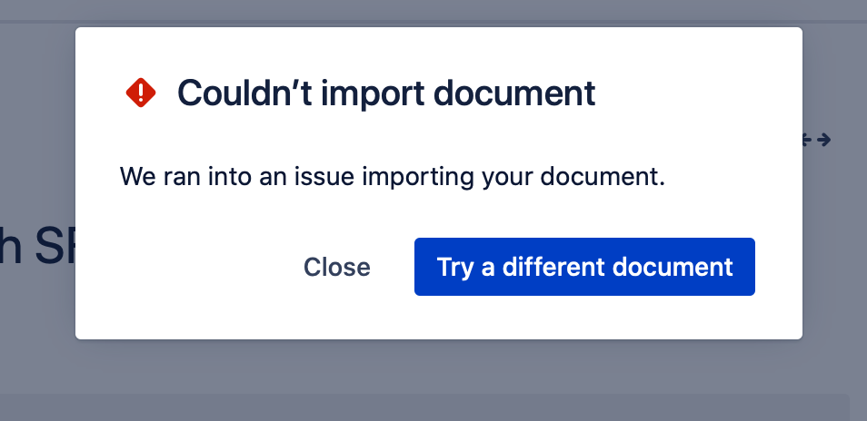 Import from MS Word and Google Docs into Confluence pages