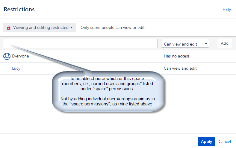 How to setup a confluence space with only a few pa...