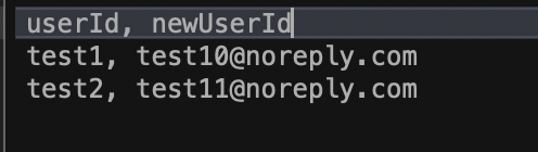 Solved: How to bulk modify user ids using CLI?