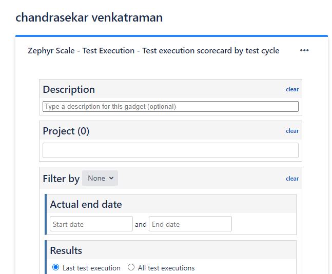 how to add custom field -scorecard for test execut...