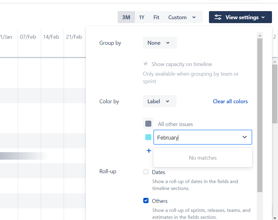 Color by Label in View setting won't work on Plans