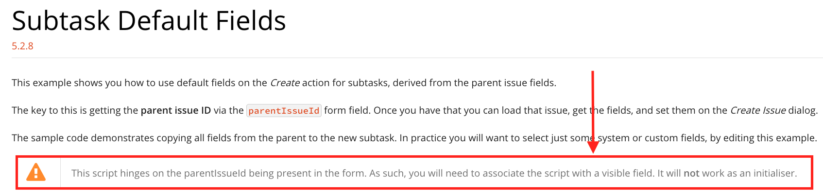Pre-populate sub-task fields from parent
