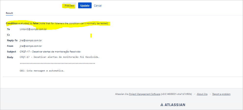 Sending email in post-function by scriptrunner doe...