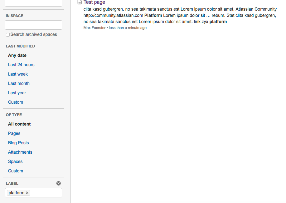 adding a label to an expand macro