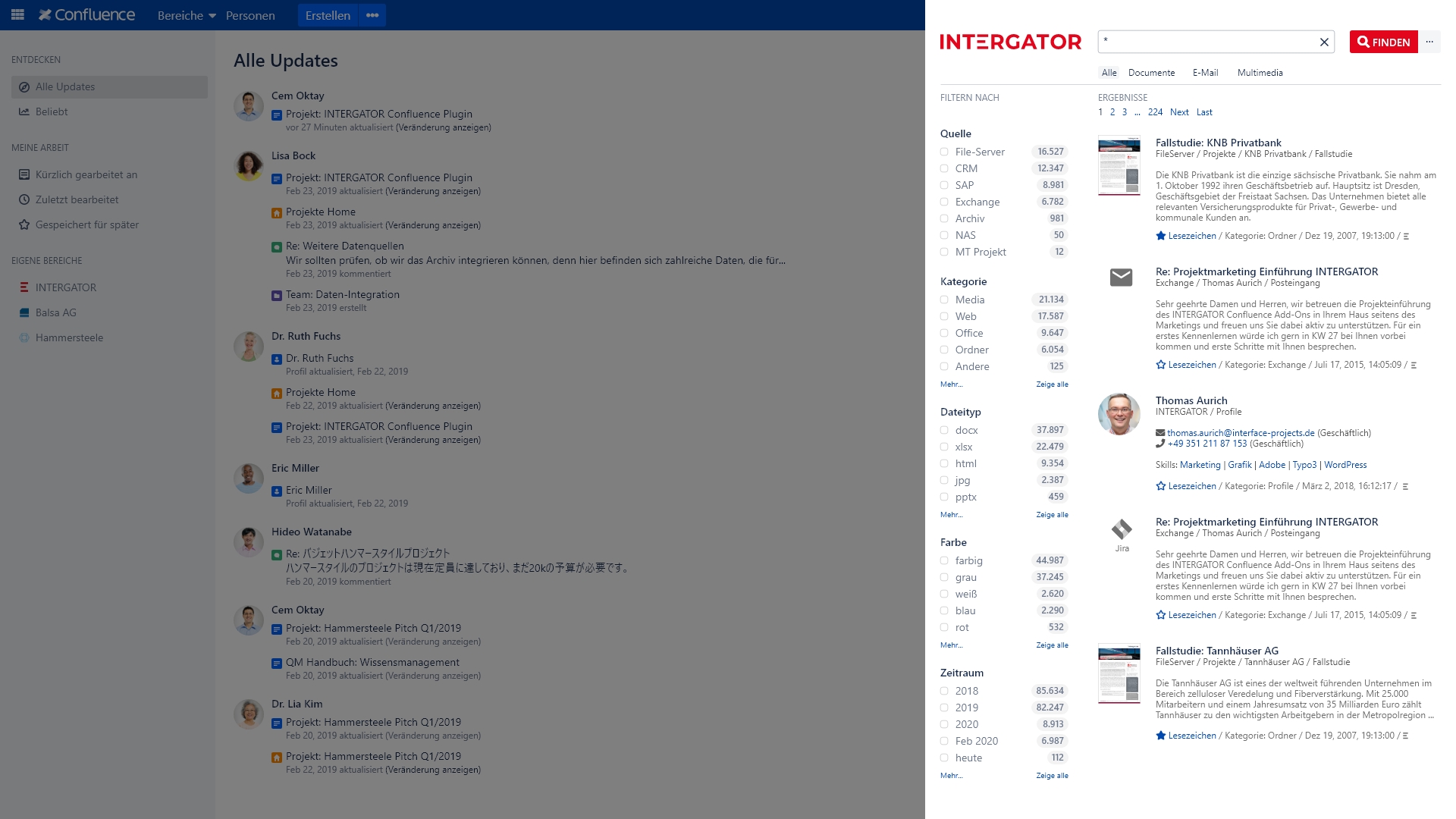 A better search in Confluence: Integrating all of ... - Atlassian Community