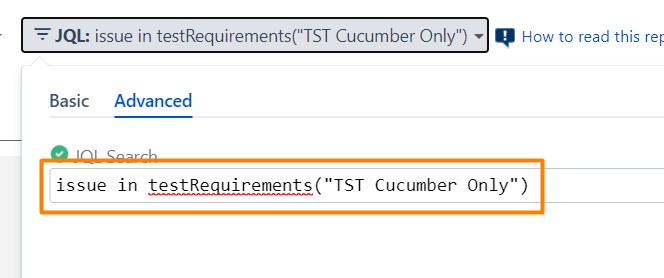 Xray Overall Requirement Coverage Report