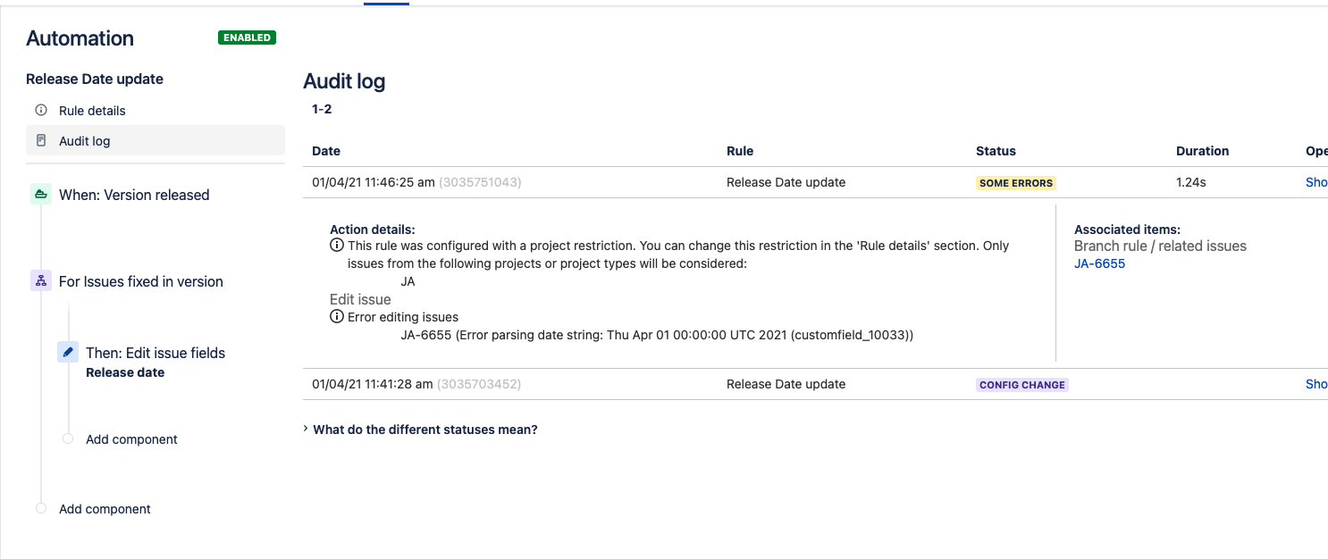 Solved: Automation rule to update custom date field