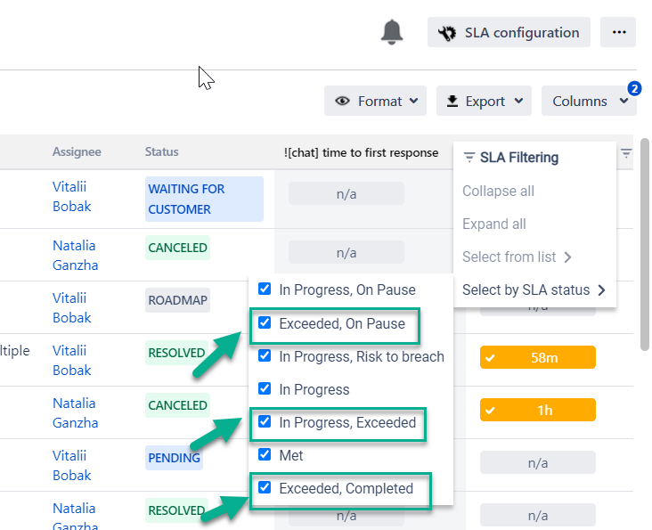 Solved: How to write a JQL to list issues whose status is ...
