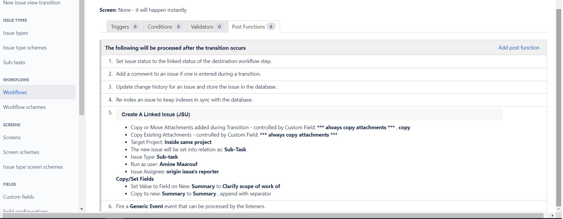 Solved: JSU cloud post function create linked issue not wo... Solved: JSU cloud post function create linked issue not wo...
