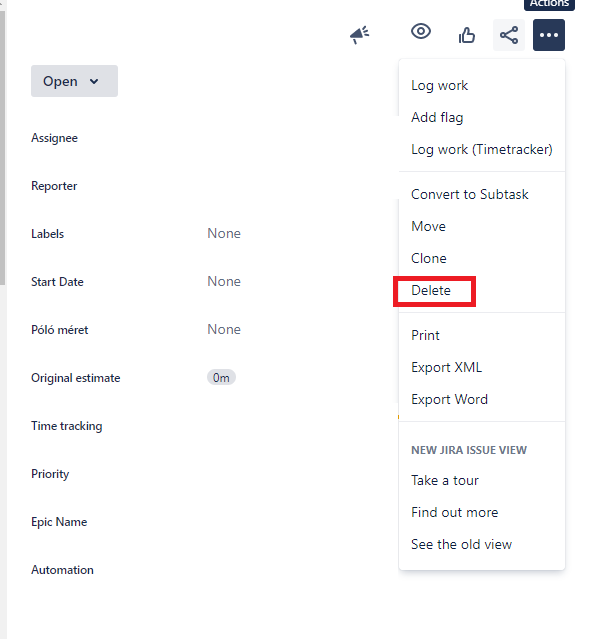 Solved: How can I delete an issue in Jira Cloud(I am the p...