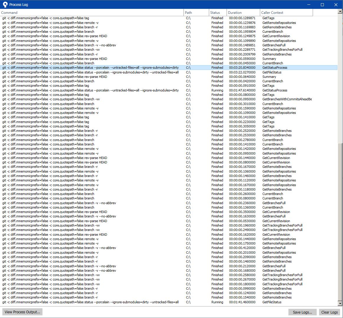 Solved: SourceTree is very slow and never loads my reposit...