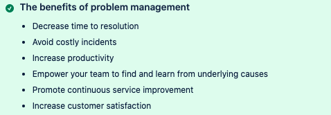 Get started with incident, change, &amp; problem management