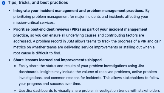 Get started with incident, change, & problem management