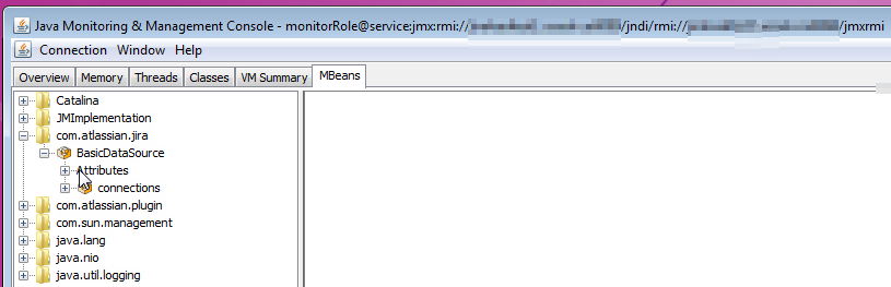 Live Monitoring with JMX