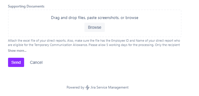 Disable Send / Cancel Button in JIRA SERVICE MANAG...