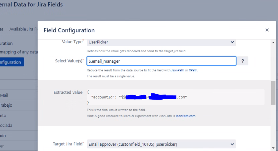 Solved: How can I set a user picker field from database da...