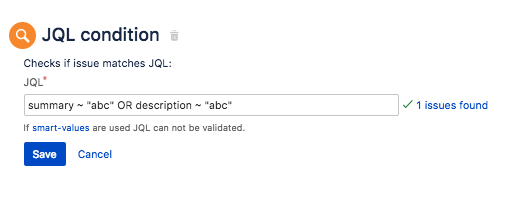 Referencing a Custom Field in JQL