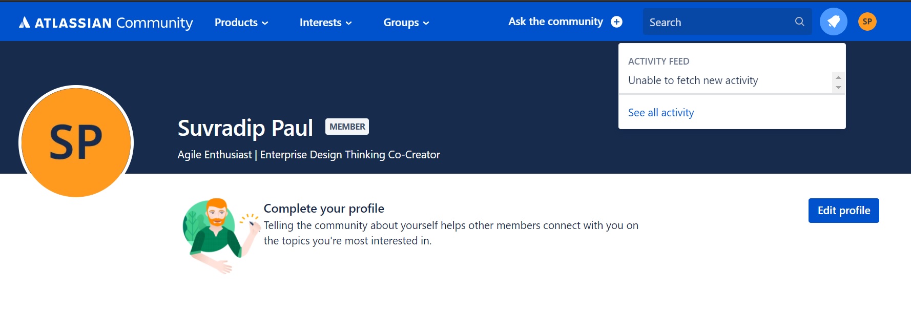 Notification Bell Not Working in Atlassian Communi...