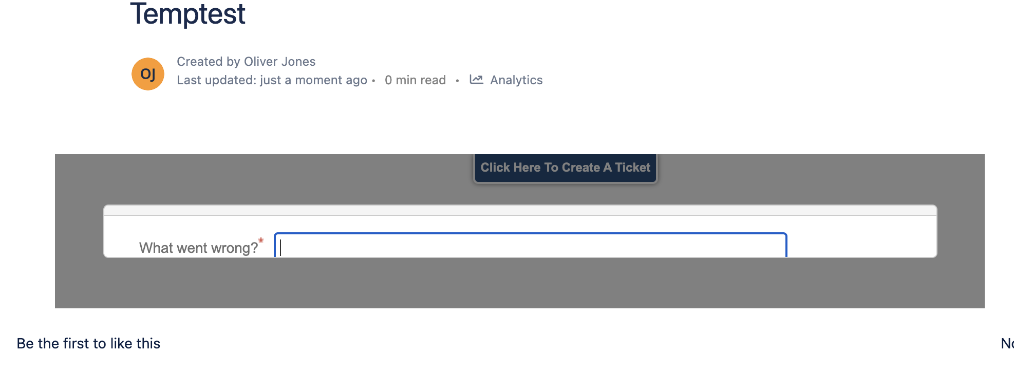 Solved: How to create a jira ticket via form on confluence