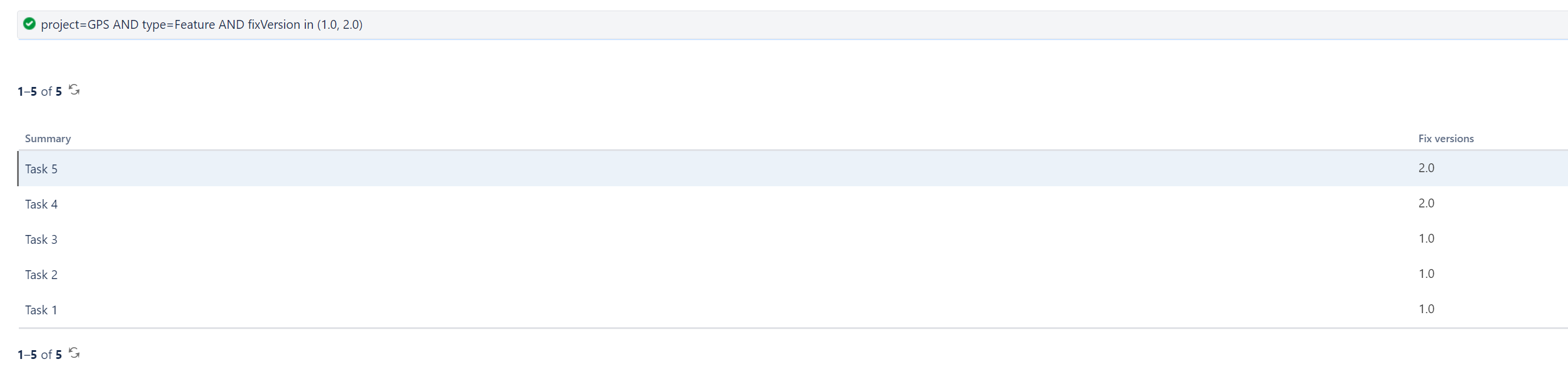 Solved: FixVersion in JQL