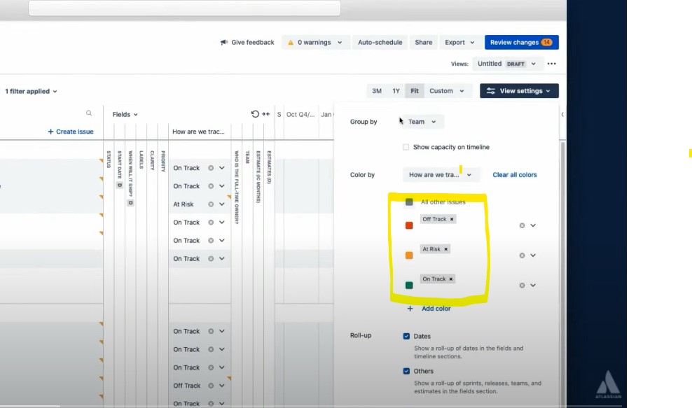 Solved: Custom Field Values in Advanced Roadmaps