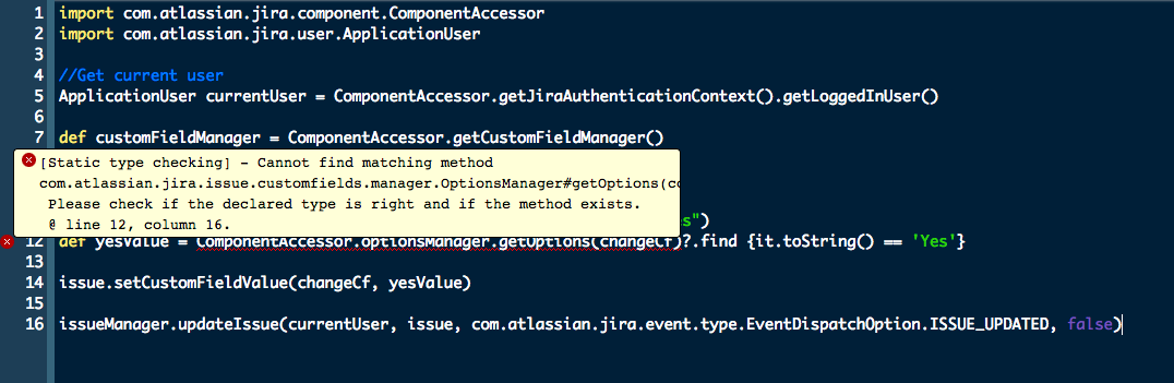 Solved Set Custom Field Value In Post Function 5867