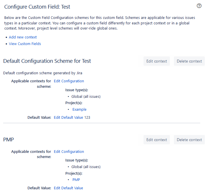 Solved: How to add a project key in a custom field