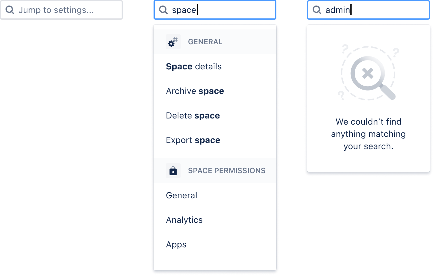 Confluence Cloud Space Settings