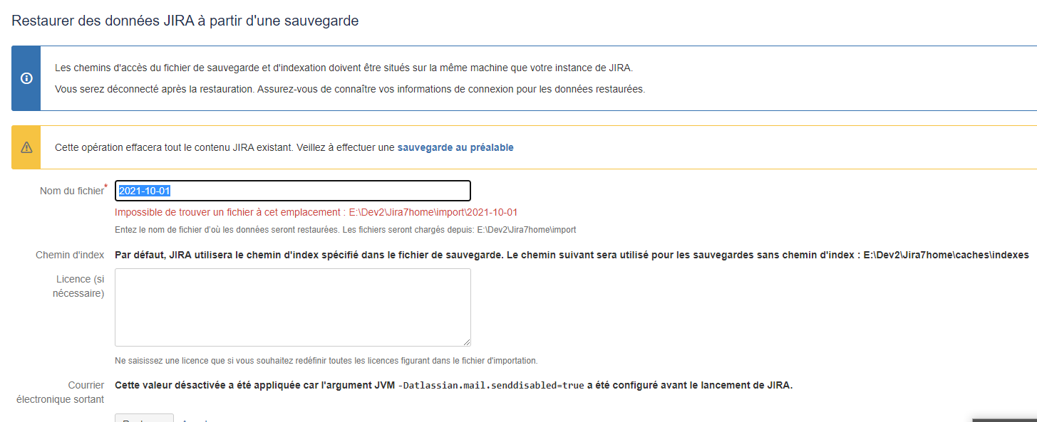 Migrate The Jira Data From Instance A To Instance